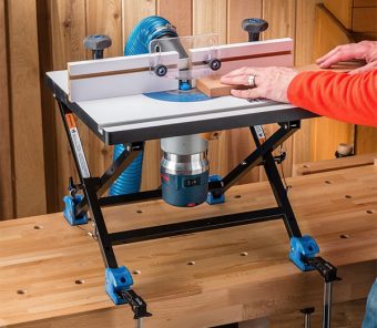Rockler | Convertible Router Table | 54628 | 58147 | Woodworker's Journal