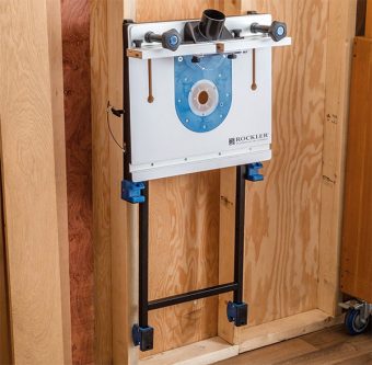 Rockler | Convertible Router Table | 54628 | 58147 | Woodworker's Journal