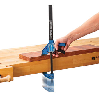 Spring-Loaded One-Handed Bar Clamps - Woodworking | Blog | Videos ...