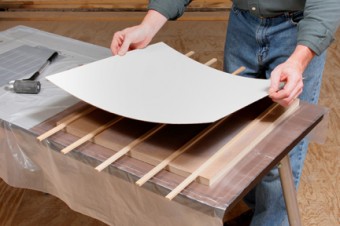 How to Apply Plastic Laminate | Contact Cement | Woodworking