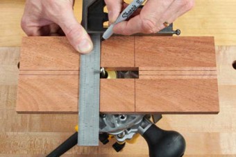 How to Cut Mortises with a Plunge Router | Jig | Woodworking